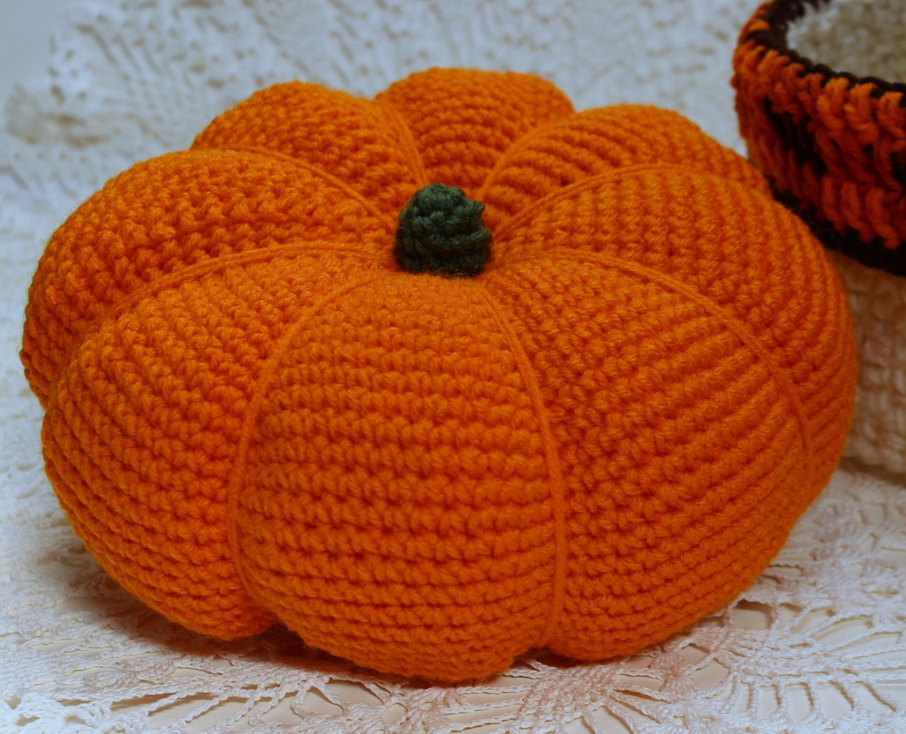 A Lovely Big Pumpkin! | Free Crochet Pattern - Krissys Over The ...