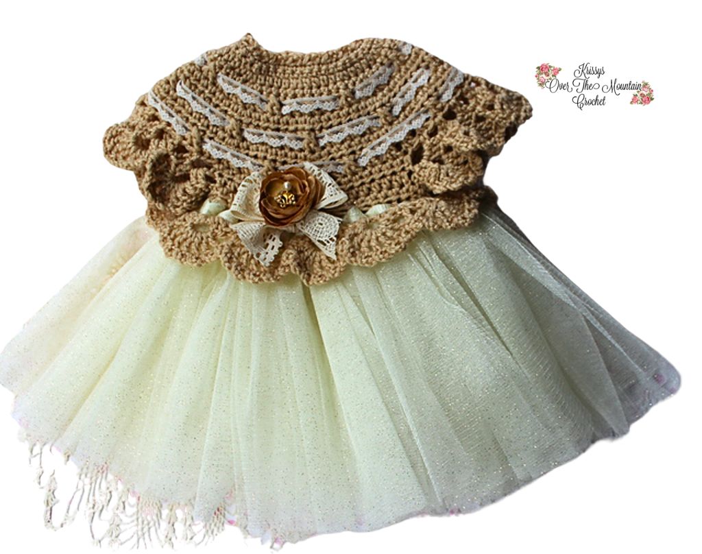 Crochet a Custom Baby Tutu Dress with This Pattern - Krissys Over The ...