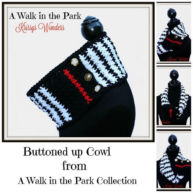 A Walk in The Park Cowl Crochet Pattern - Krissys Over The Mountain Crochet